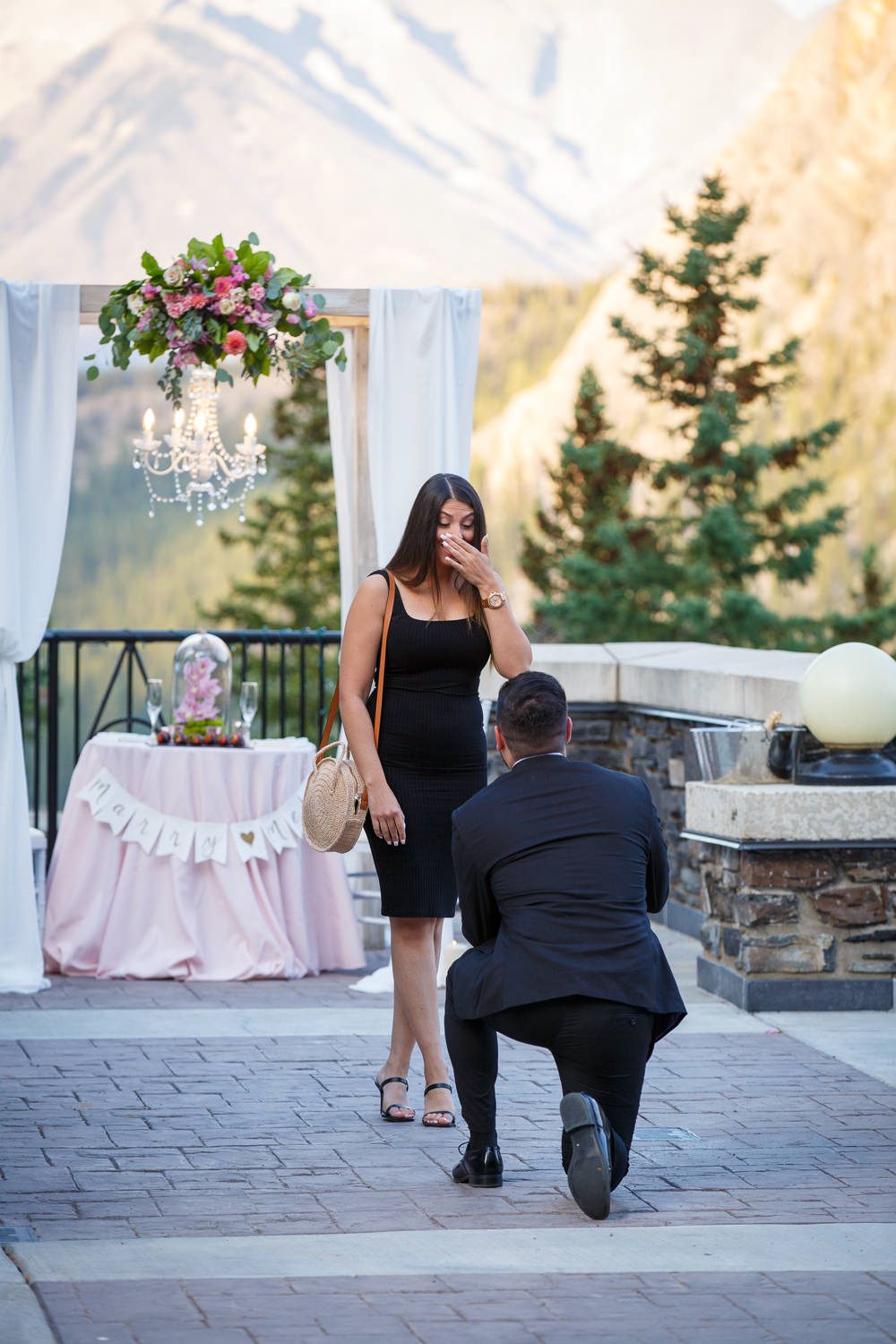 Banff Marriage Proposals | Naturally Chic Banff Micro Weddings & Elopements